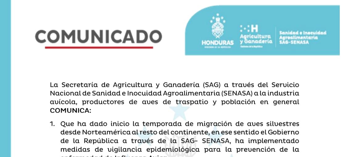 COMUNICADO: Migración de aves silvestres desde Norteamérica - ASHDA